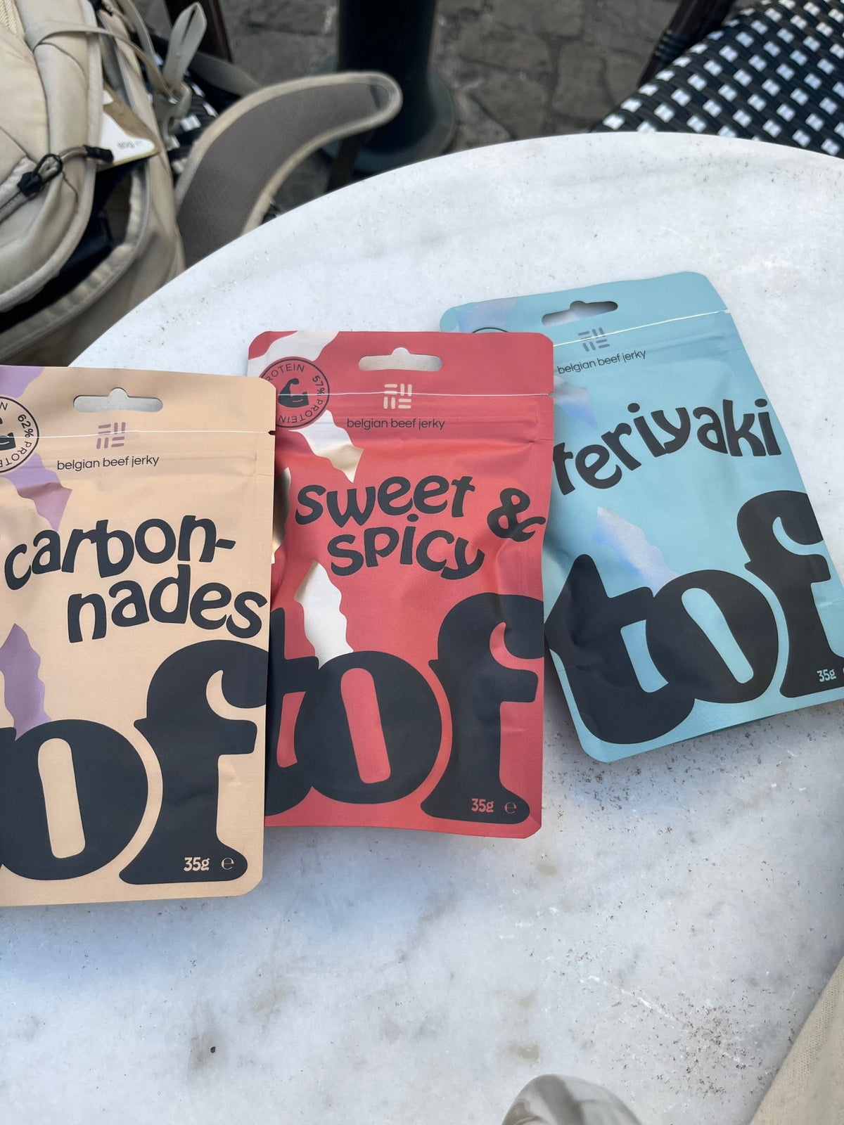 Tof - belgian beef jerky